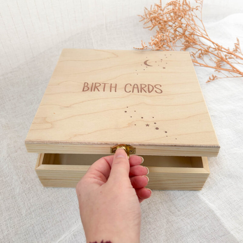 Birth cards - Hinged-lid box - Fien & Feau